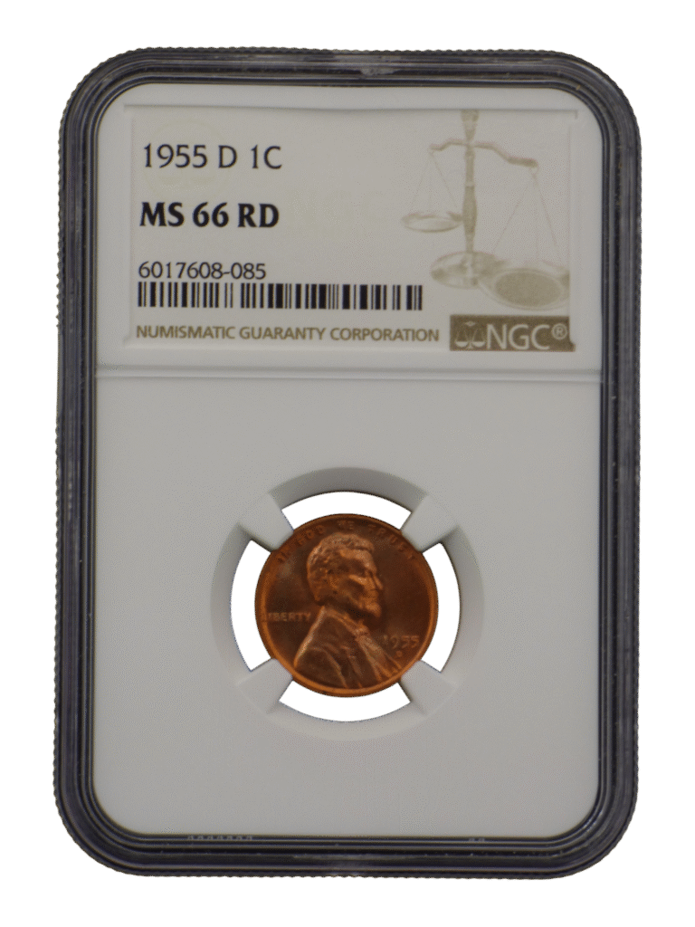 1955-D NGC MS66RD - Rum River Coin