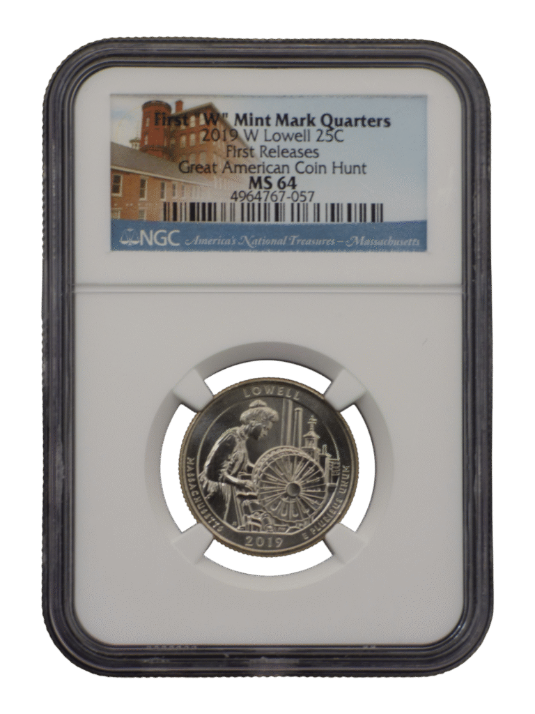2019-W NGC MS64 "Lowell" - Rum River Coin