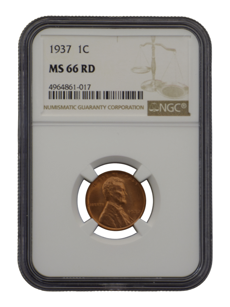 1937 NGC MS66RD - Rum River Coin